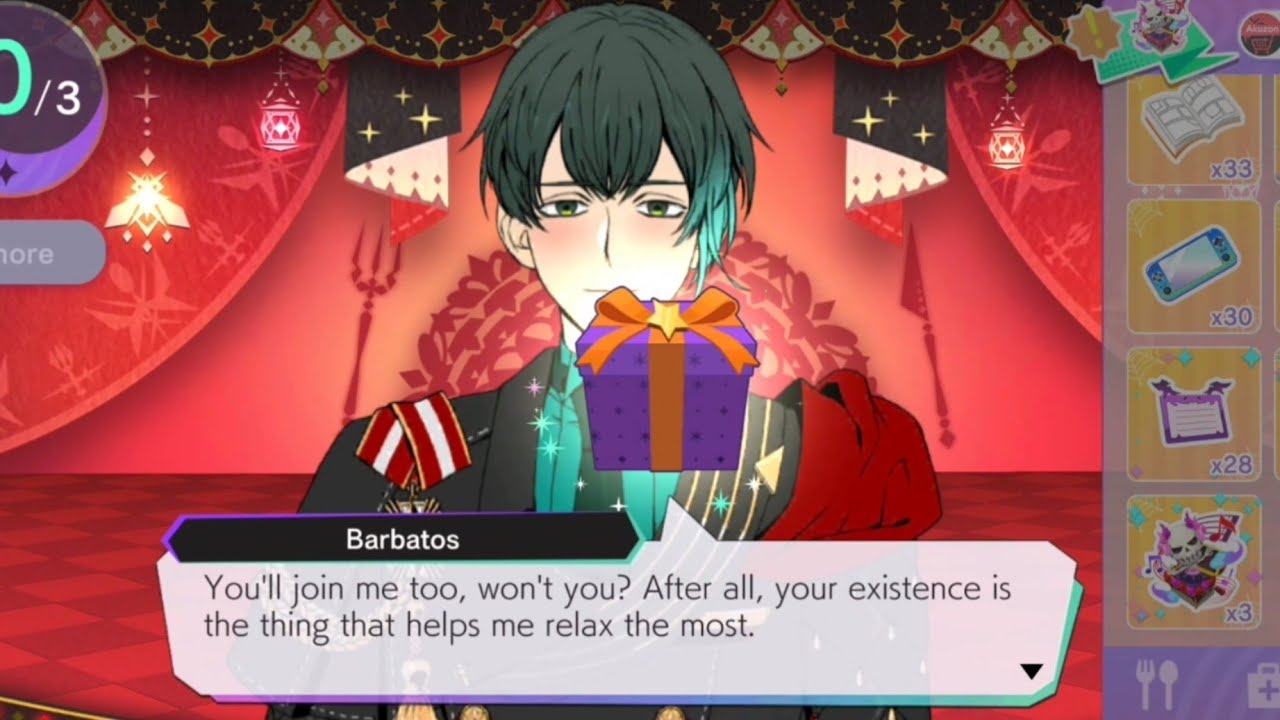 Gifting Cursed Music Box in Obey Me! Shall We Date? - YouTube