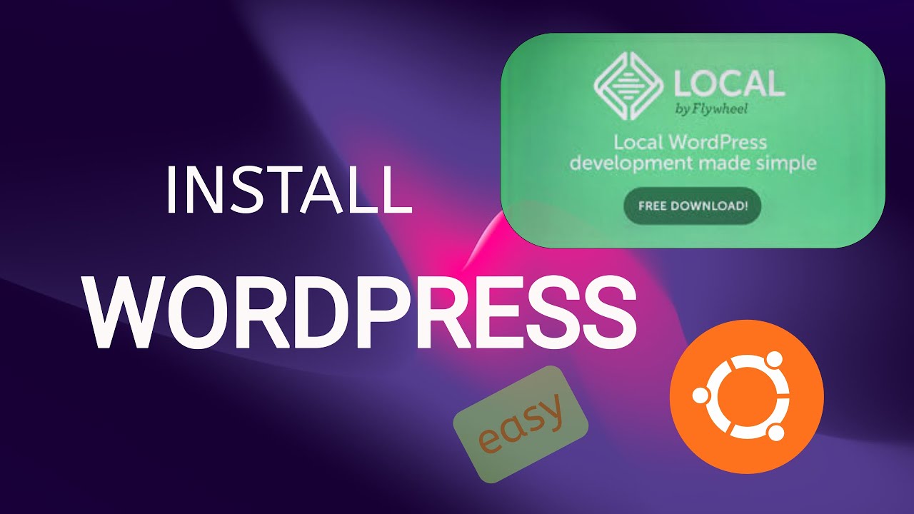 How To Install Wordpress Locally Wordpress Tutorial For Beginners 0076