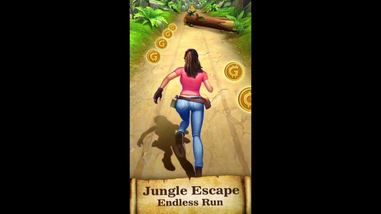 Endless Run Jungle Escape is an running game with various levels design ...