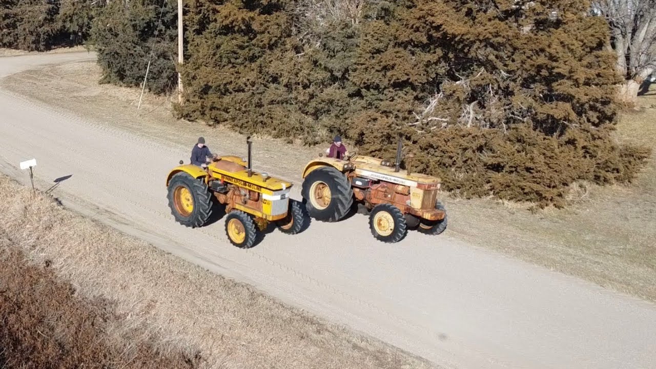 Working on 2 RARE Minneapolis Moline Wheatland Tractors!! - YouTube