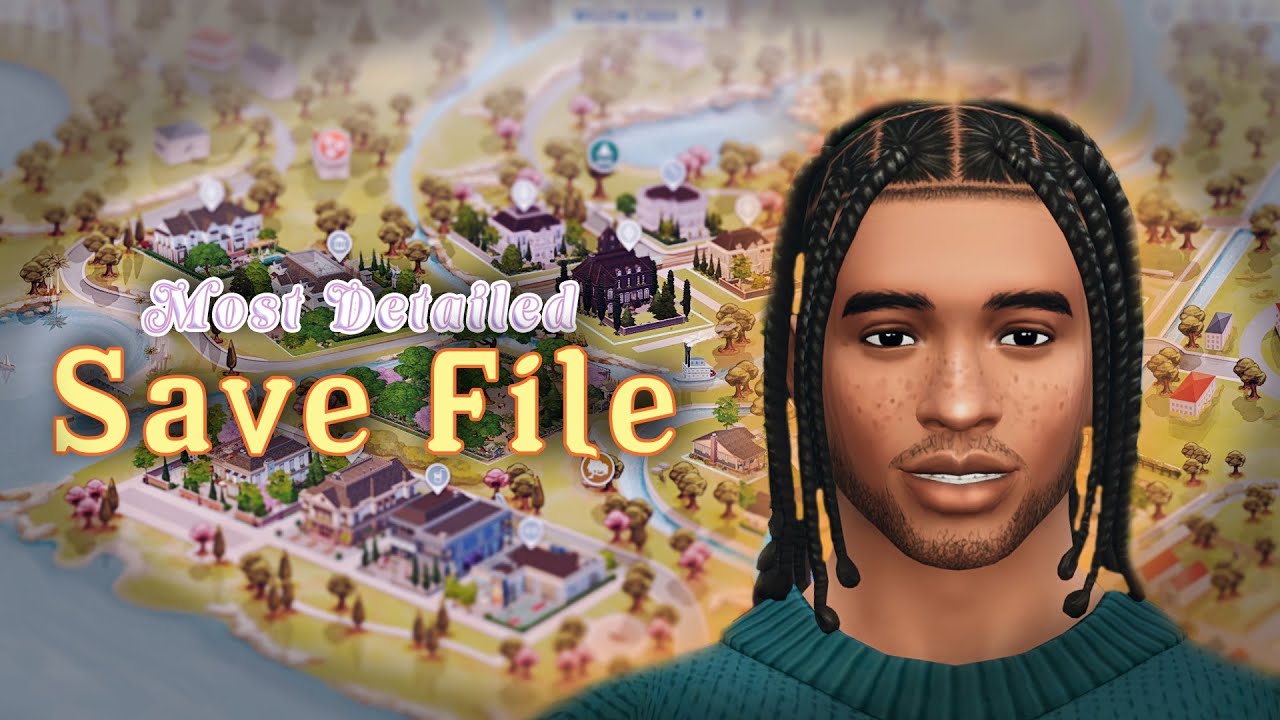 My New Favorite SAVE FILE! ☁️🎎🪄🚀 || Sims 4 Save File Review || Most ...