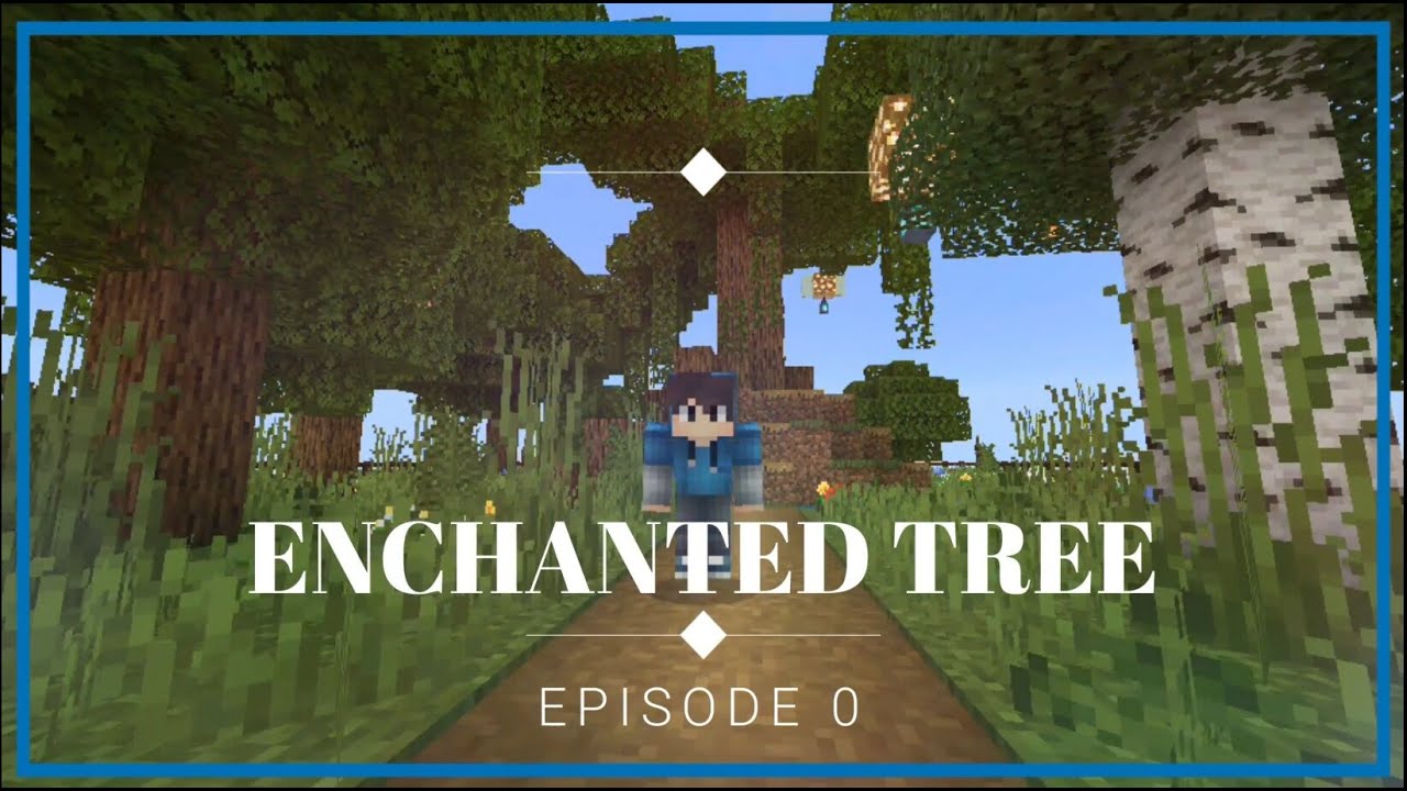 Minecraft Bedrock Edition: Project Build - Enchanted Tree - YouTube