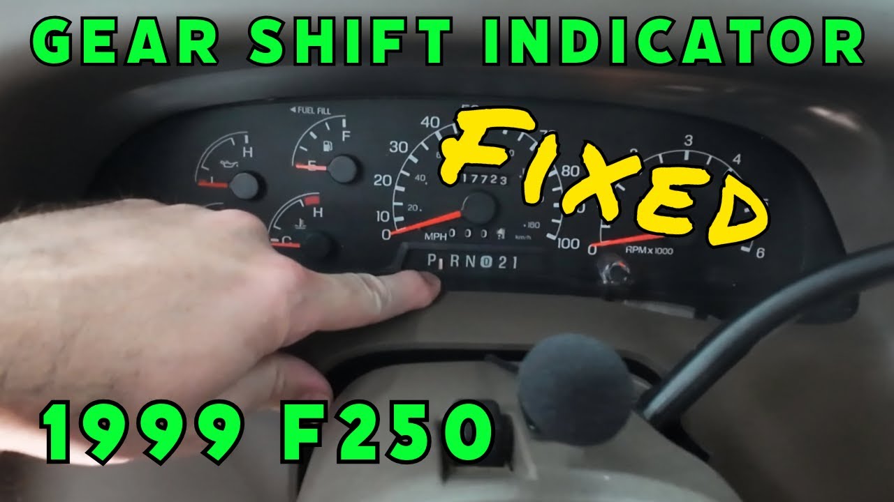F250 Gear Shift Indicator - YouTube