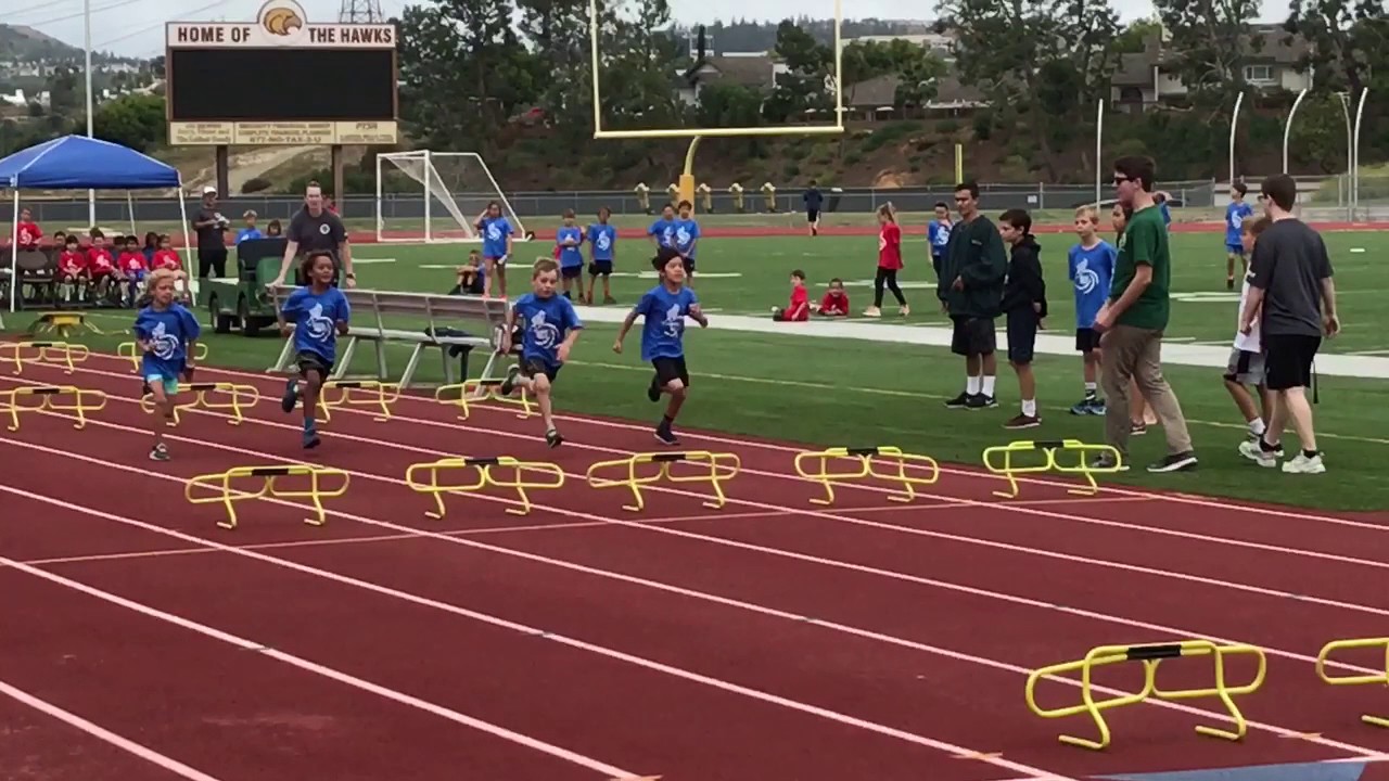 50m hurdles - YouTube