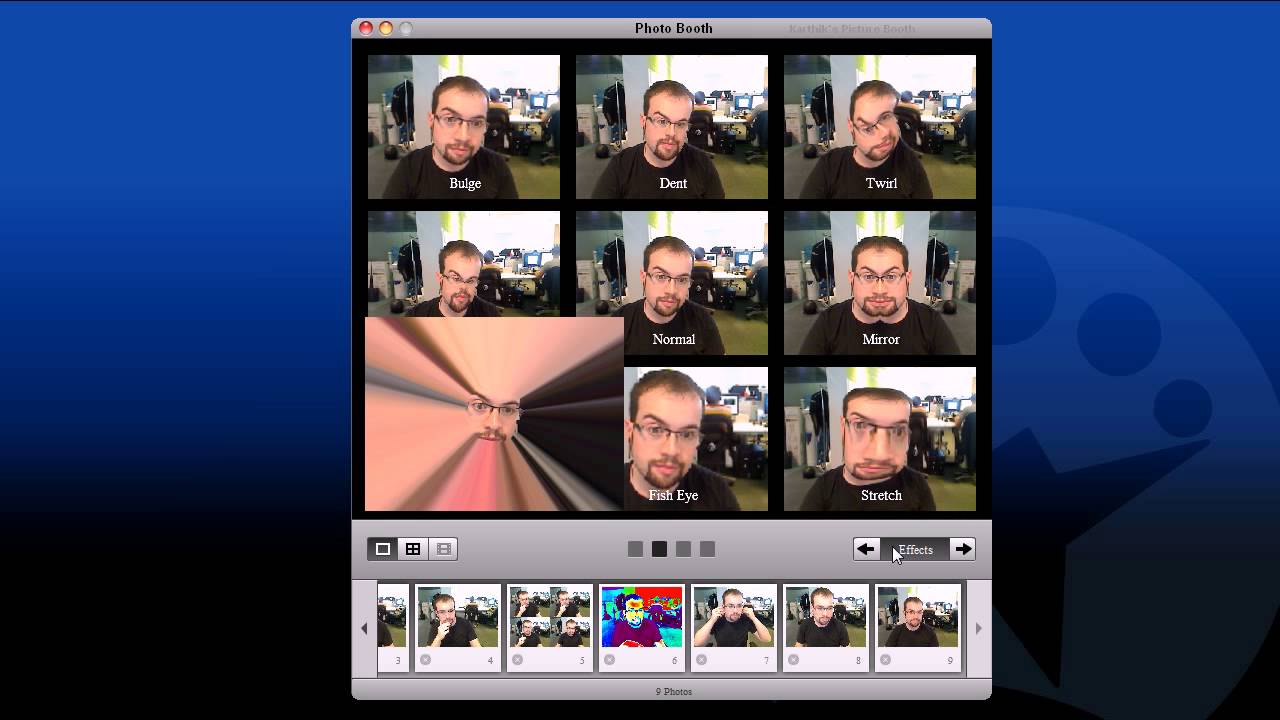 Efeitos especiais para tirar fotos com a webcam - YouTube