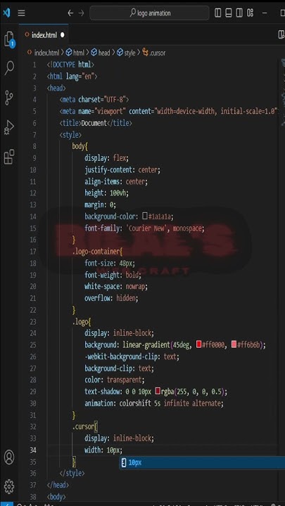 Shining Logo Animation Using Html Css Or Javascript Html Htmlcss Programming Css Ytshorts
