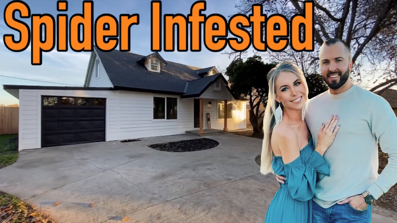 We bought an Abandoned House INFESTED with Spiders and Transformed it ...