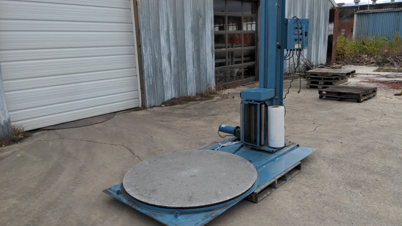 Cousins LP2100 Stretch Wrapper - YouTube