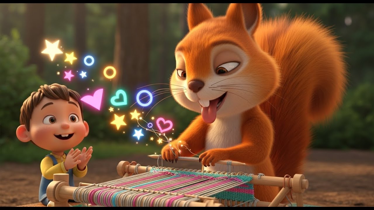 La Ardilla Que Tejió una Telaraña | Rimas Infantiles y Canciones para ...