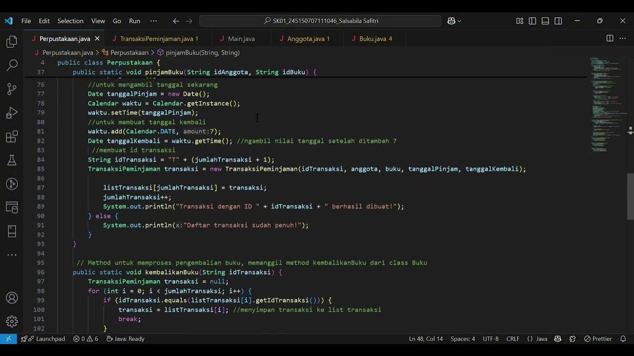 SK01 Pemrograman Lanjut - YouTube