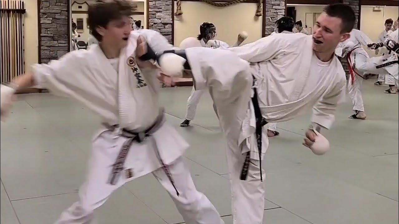 Sparring at Authentic Karate Training Center on 12/14 - YouTube