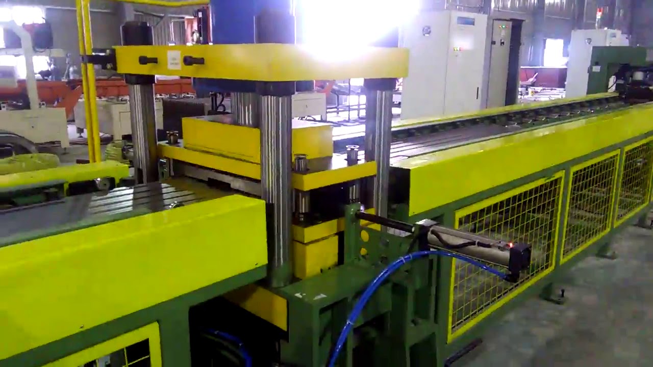 Automatic Panel Radiator Production Line - YouTube