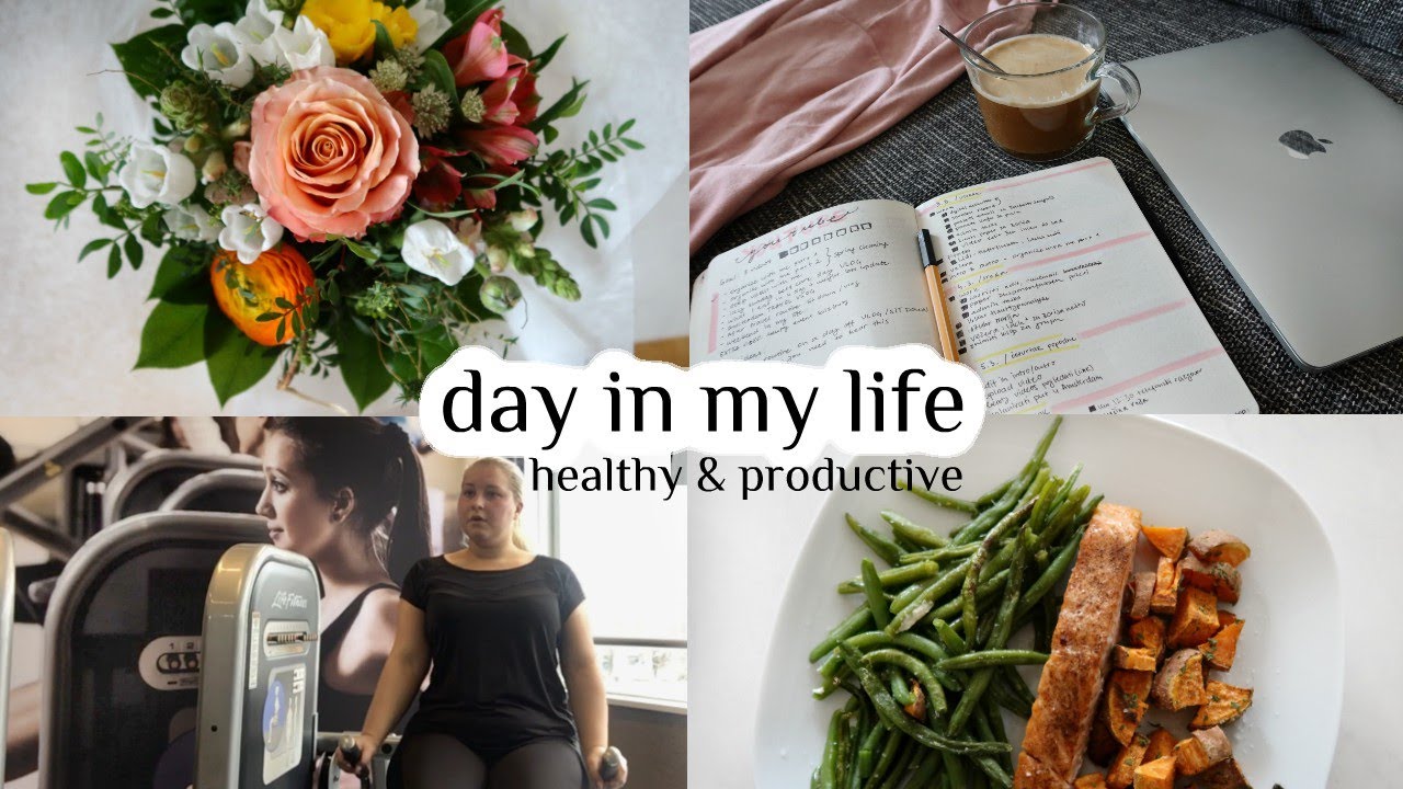 DAY IN MY LIFE // healthy & productive - YouTube