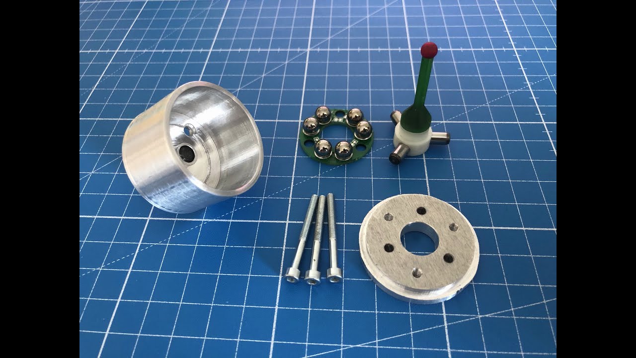 3D Taster 1. Prototyp milling - YouTube