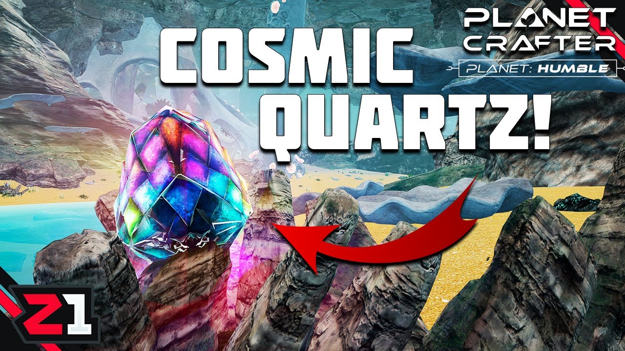 We Found COSMIC QUARTZ ! The Planet Crafter Humble [E19] - YouTube