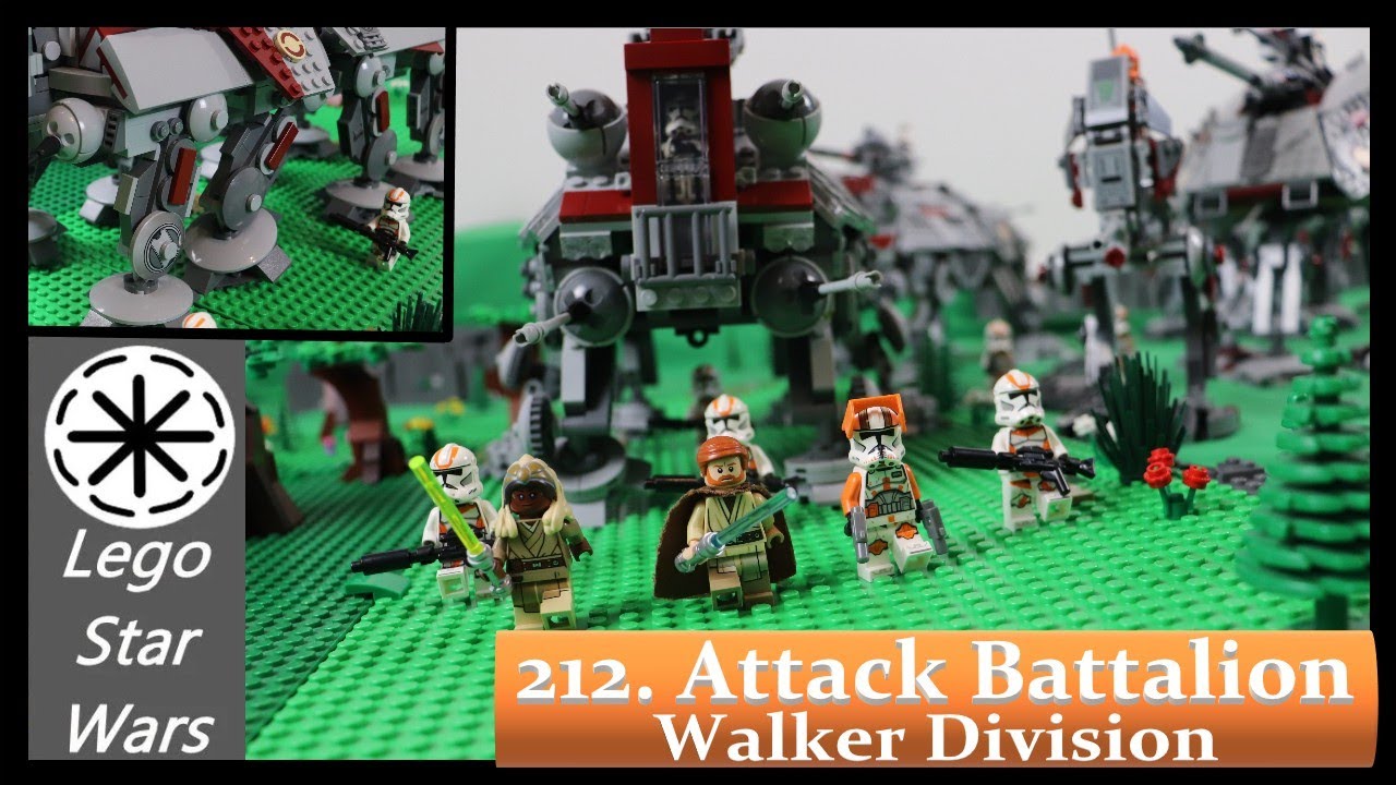 Lego Star Wars 212. Attack Battalion Walker Division / lego 75337 ...