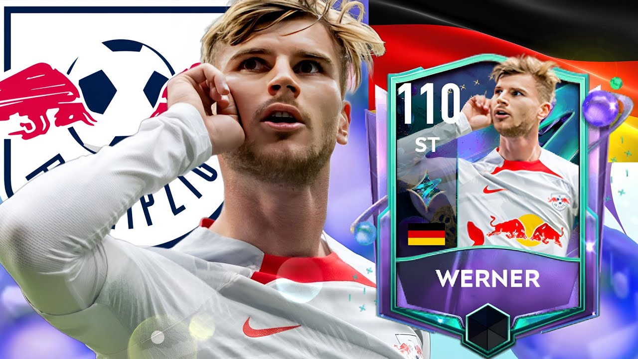 IS HE A AMAZING ST??|FIFAMOBILE|REVIEW TIMO WERNER 110 RATED FUT ...