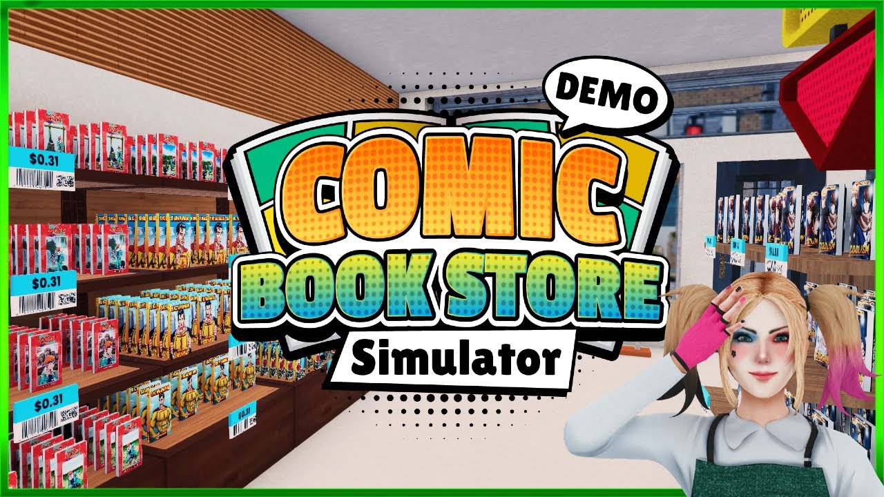 Comic Book Store Simulator Demo - First Look - YouTube
