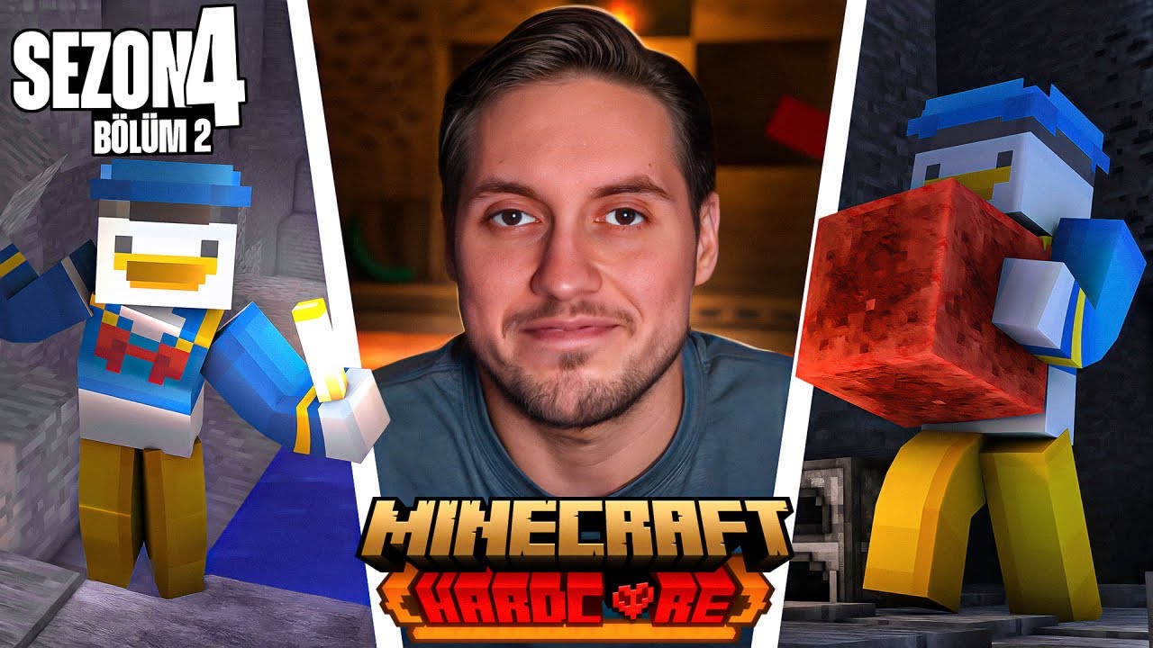 MADEN, NETHER VE NORORANTISAL MİMARİ | MINECRAFT HARDCORE | BÖLÜM 2 ...