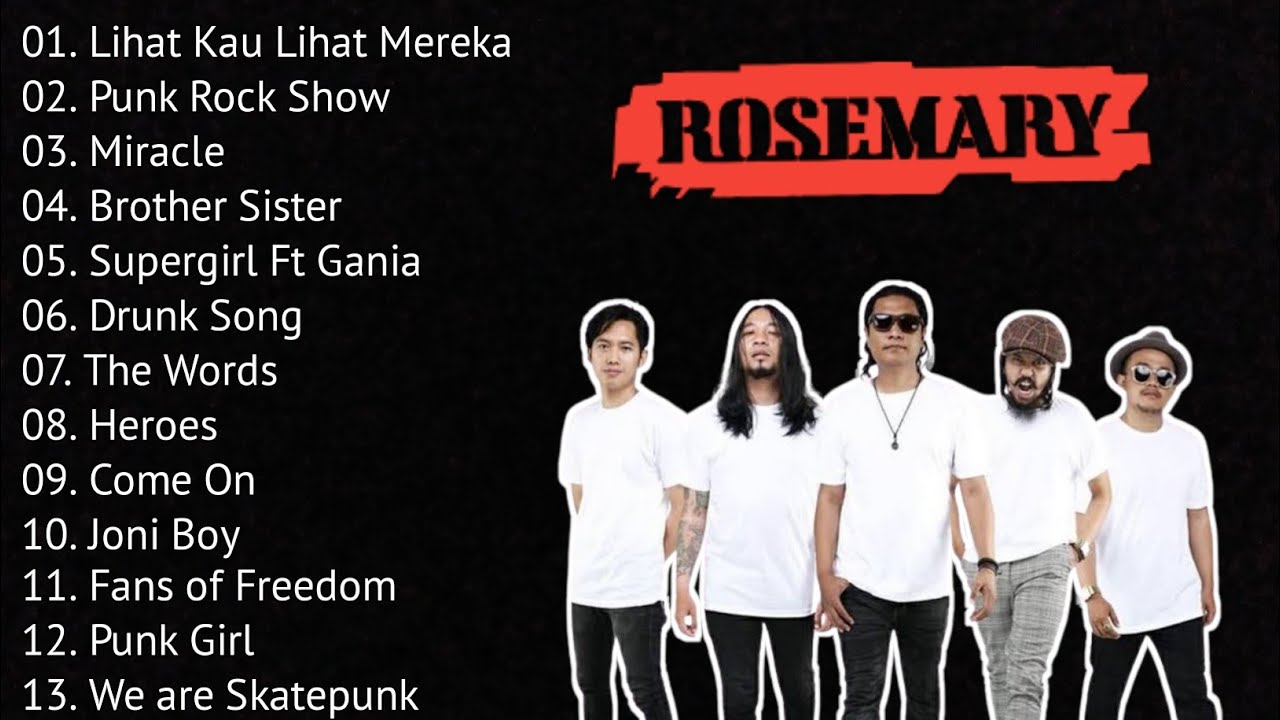 ROSEMARY FULL ALBUM | LAGU TERBAIK TERPOPULER - YouTube