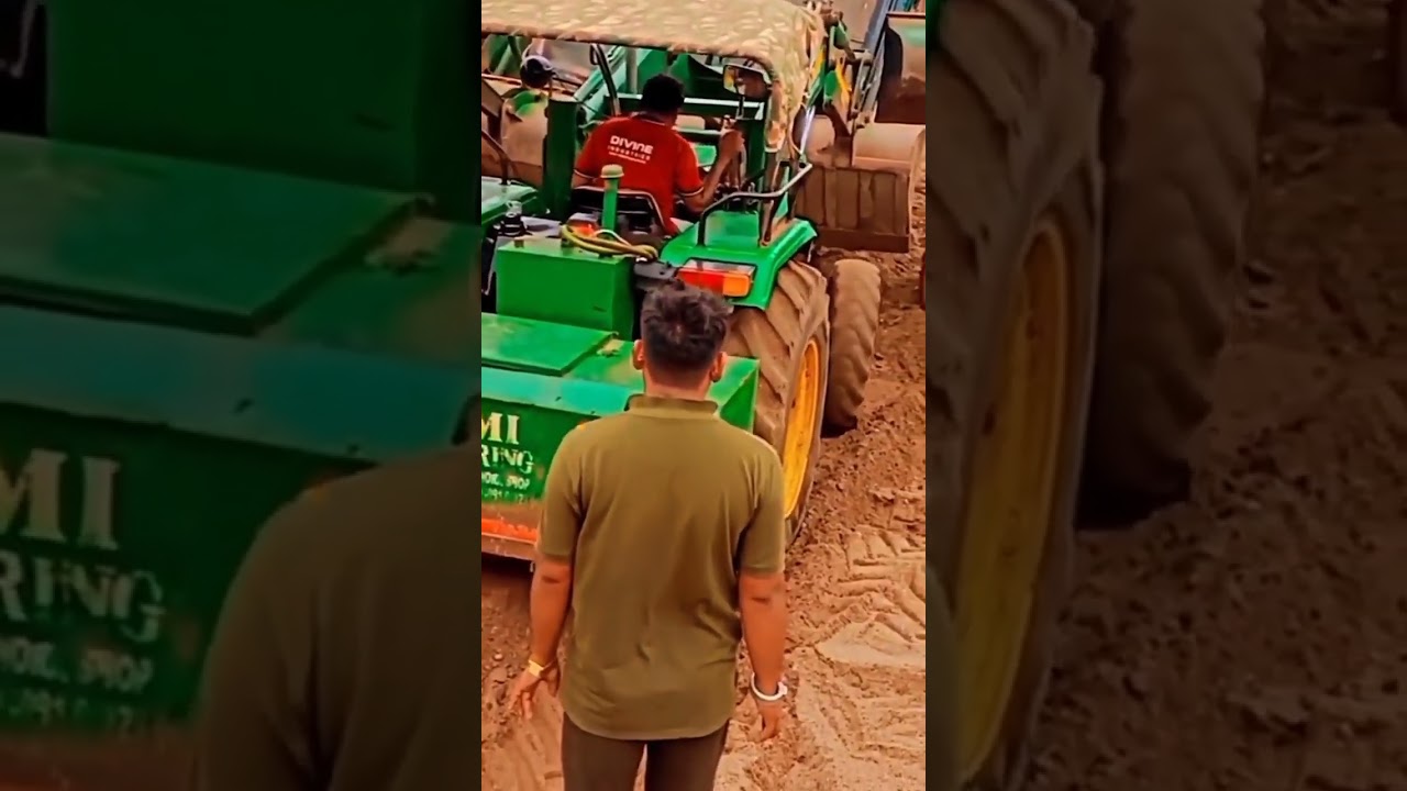 John dear 5310, John dear tractor loader, John dear tractor - YouTube