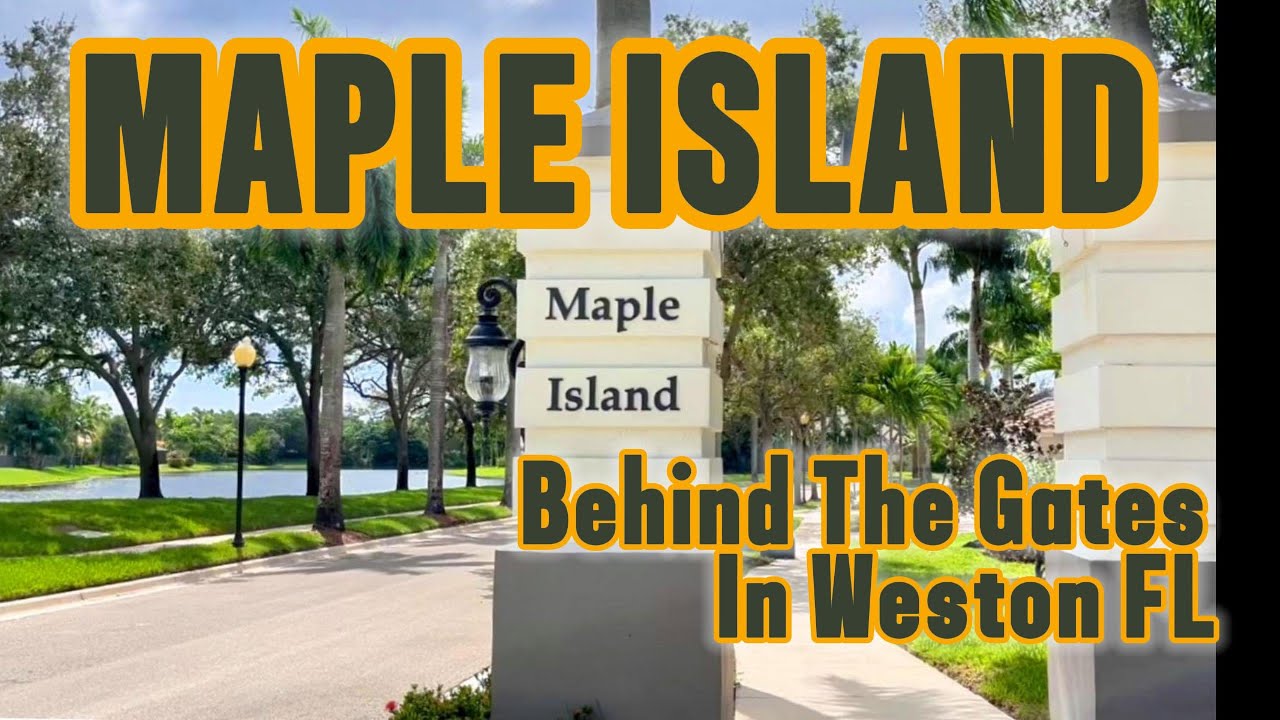 Maple Island Neighborhood Tour Luxury Awaits in Weston - YouTube