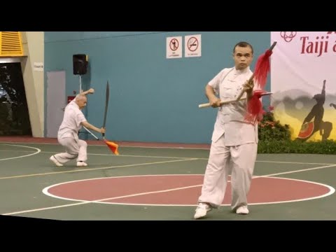 Liu He Ba Fa Short Spear 六合八法枪 - YouTube