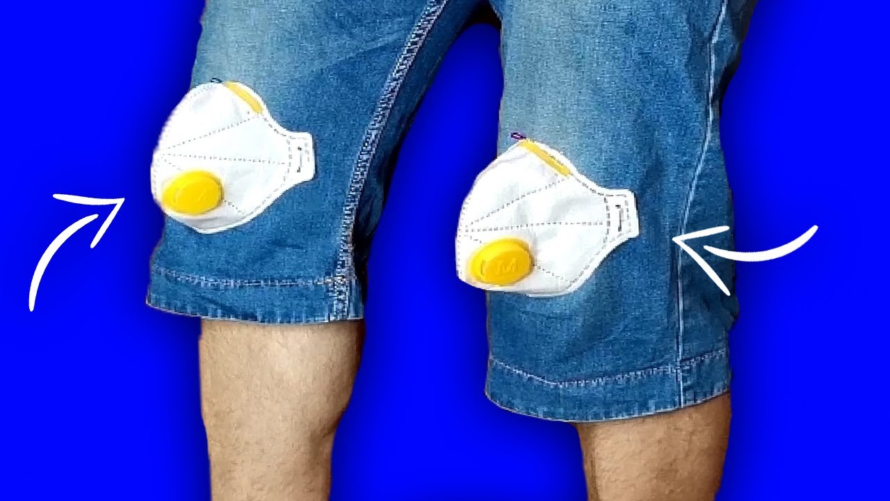 Face Masks to Knee Pads: Genius Hack for Your Short Revealed! | Diy ...