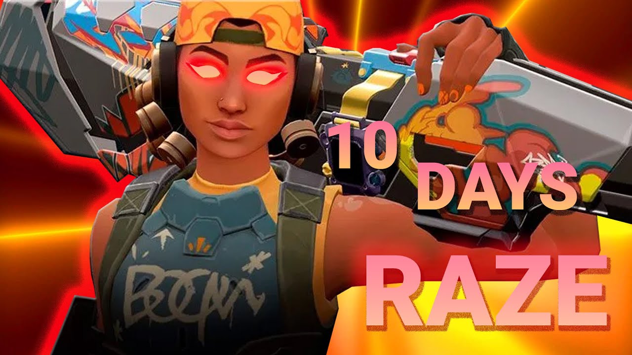 Raze for 10 DAYS??? (DAY 2) - YouTube