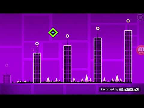 Gummy Bear Geometry Dash прохожу 1 уровень - YouTube