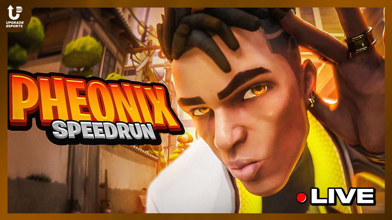 ROAD TO 4K | PHOENIX SPEEDRUN | VALORANT LIVE - YouTube