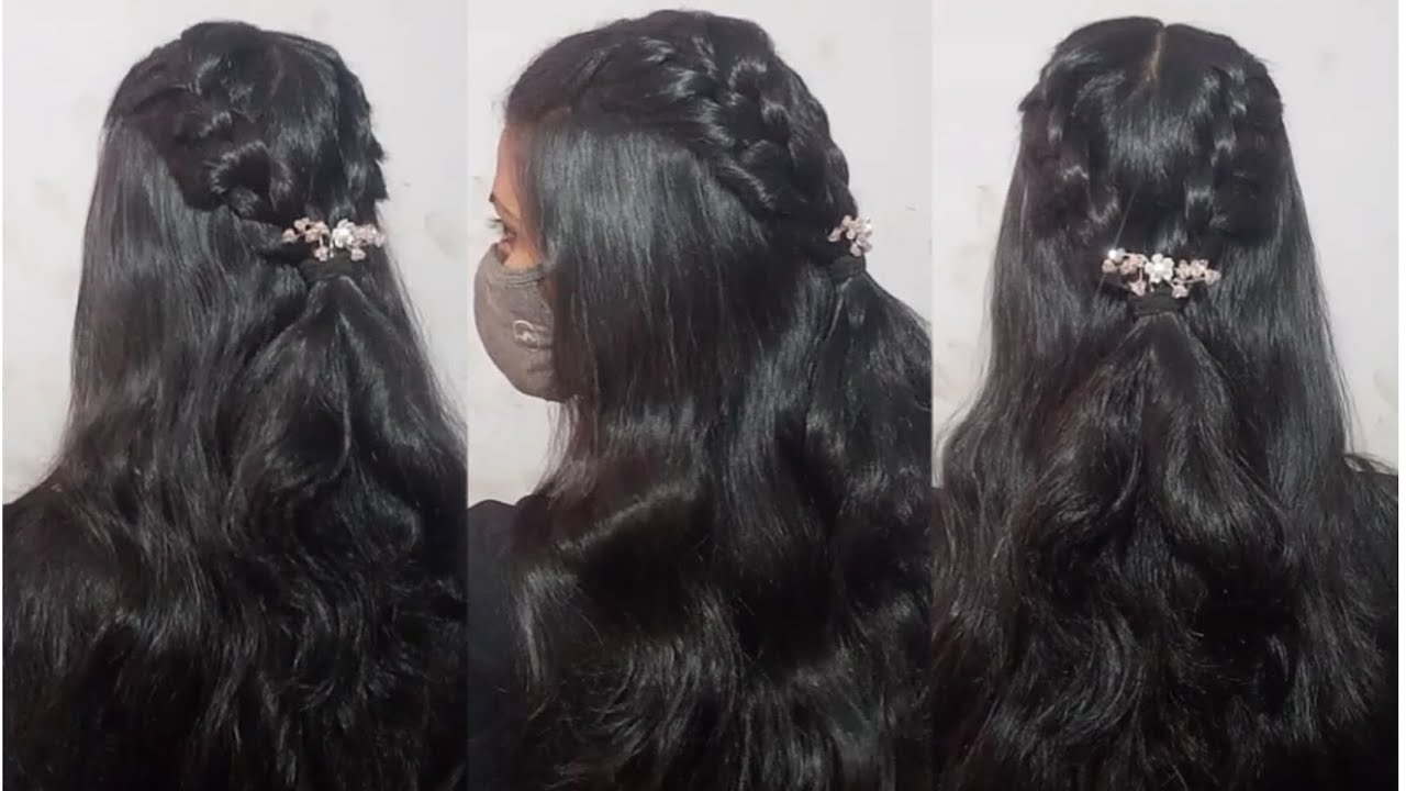 Easy double sided franch braid hairstyles/function hair style/pretty ...