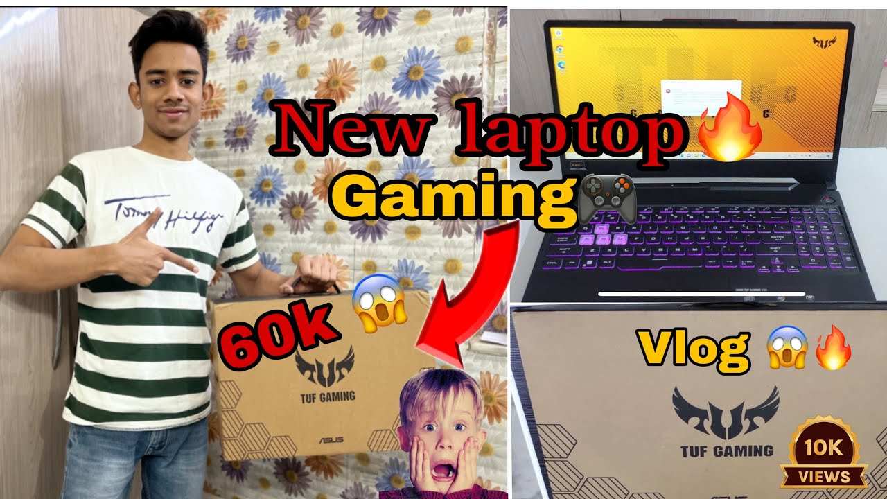 NEW GAMING LAPTOP LE HI LIYA ASHRAF SAIFI VLOG - YouTube