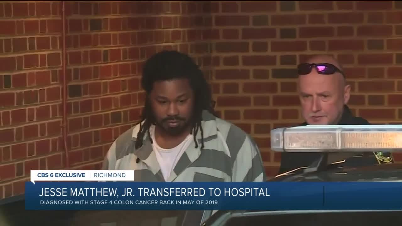 Killer Jesse Matthew moved from Sussex I State Prison to Richmond ...