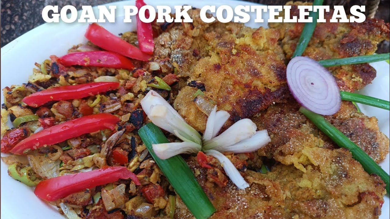 Pork costeletas / Goan pork cutlets / #goanrecipe #food #cooking - YouTube