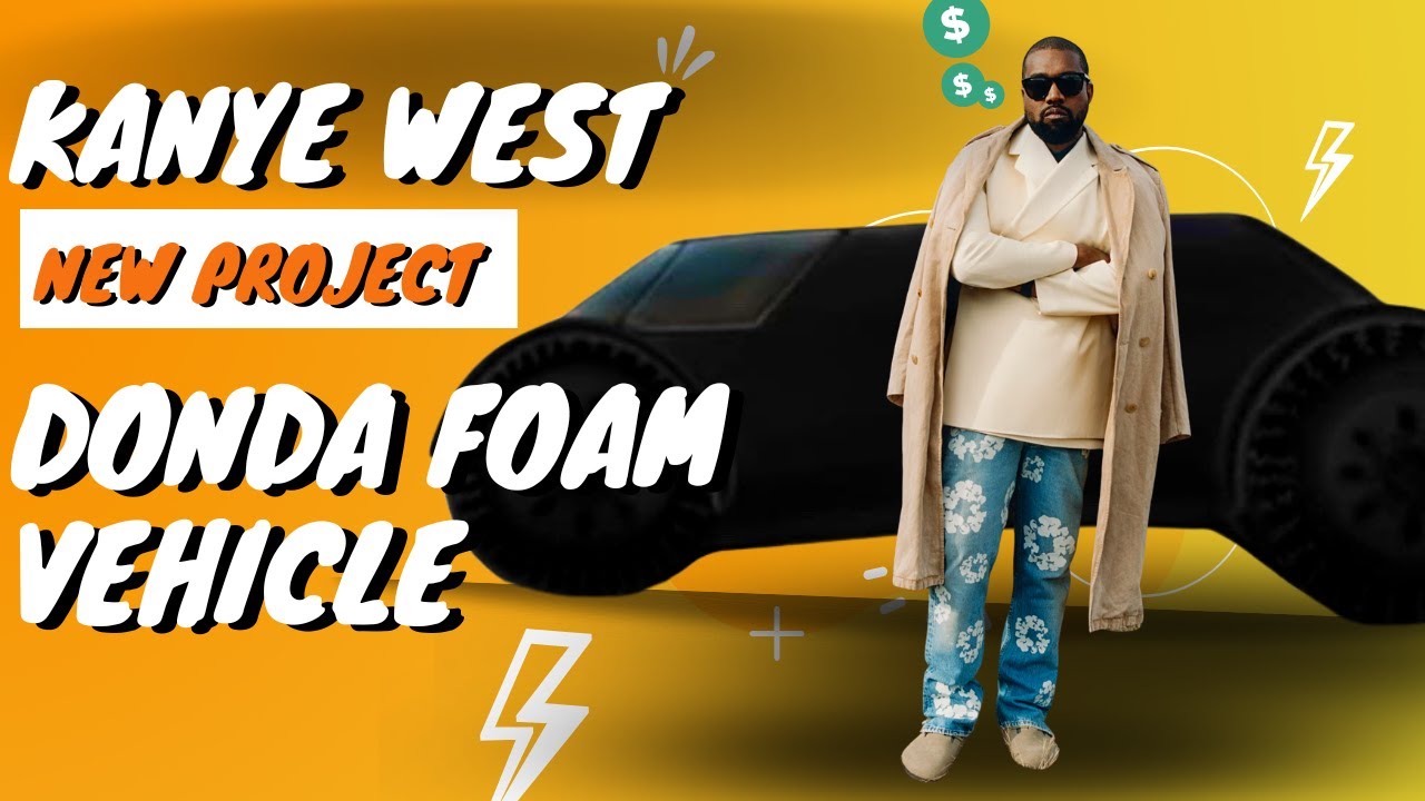 Kanye West Releases Donda Foam Car - YouTube