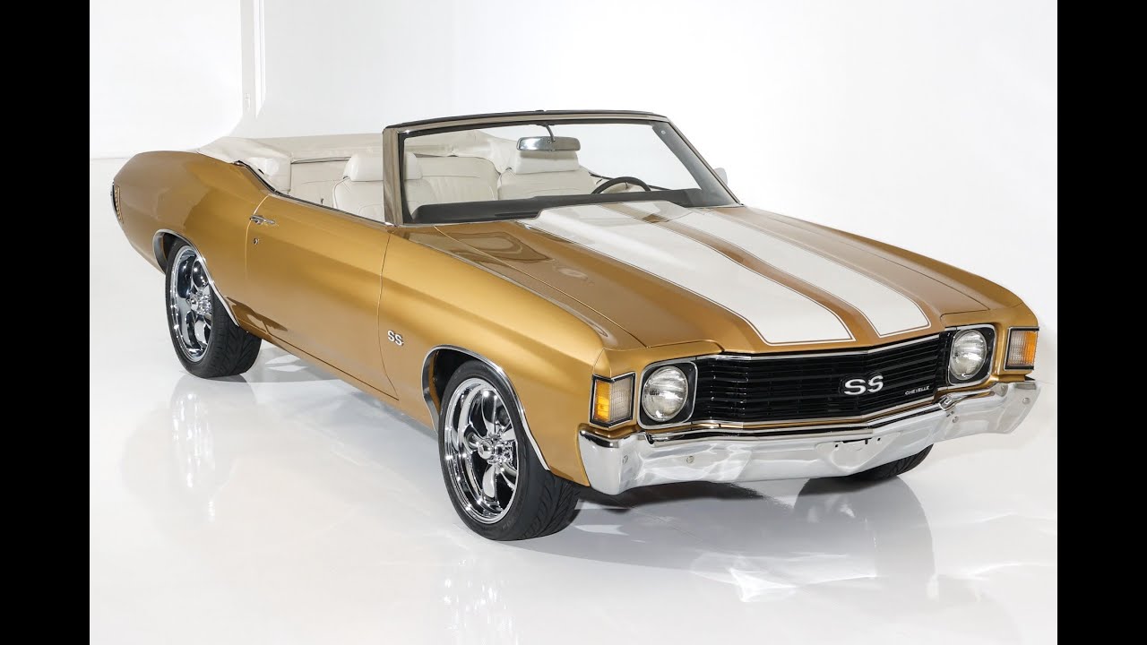 1972 CHEVY CHEVELLE GOLD - YouTube