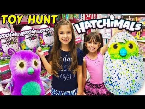 HATCHIMALS TOY HUNT - EXCLUSIVE HATCHIMALS at Toys R Us, Walmart, Target - Shopkins Season 6, Barbie