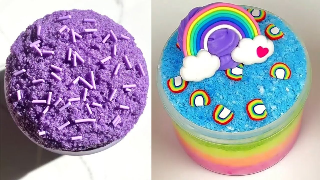 Best Ever Satisfying/ASMR/relaxing Crunchy SnowFizz slime compilation ...