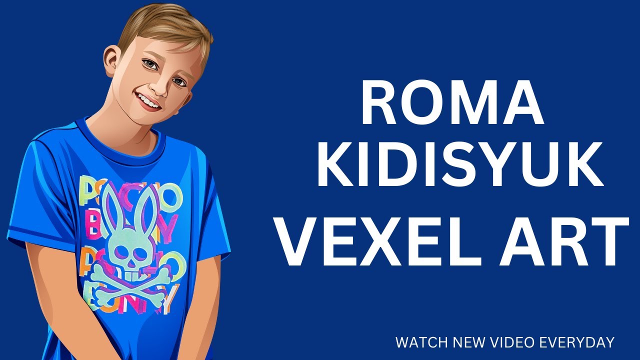 Vexel Art of Roma Kidisyuk | Vexel Art In Photoshop | Speed Art - YouTube