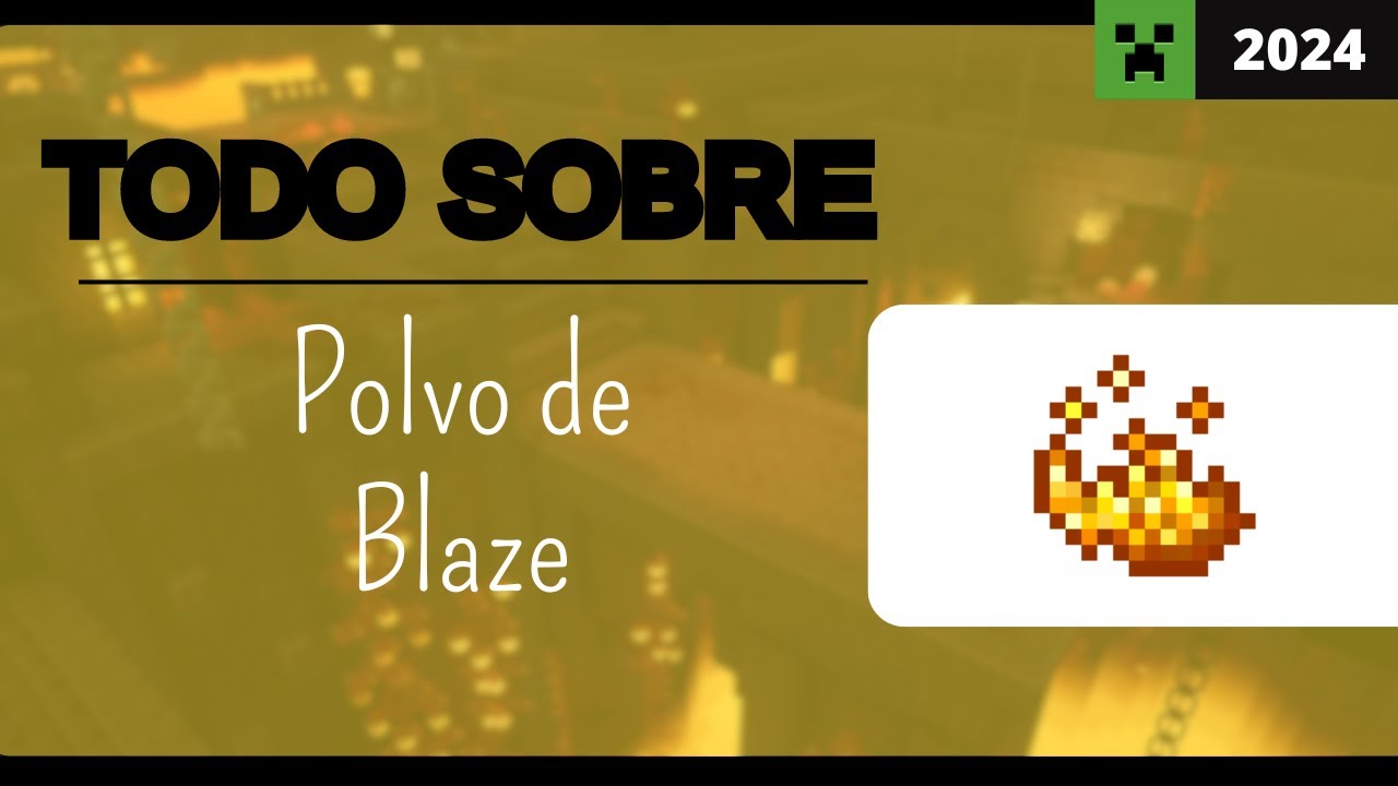 COMO conseguir POLVO DE BLAZE en Minecraft 👉 como se hace, para que ...