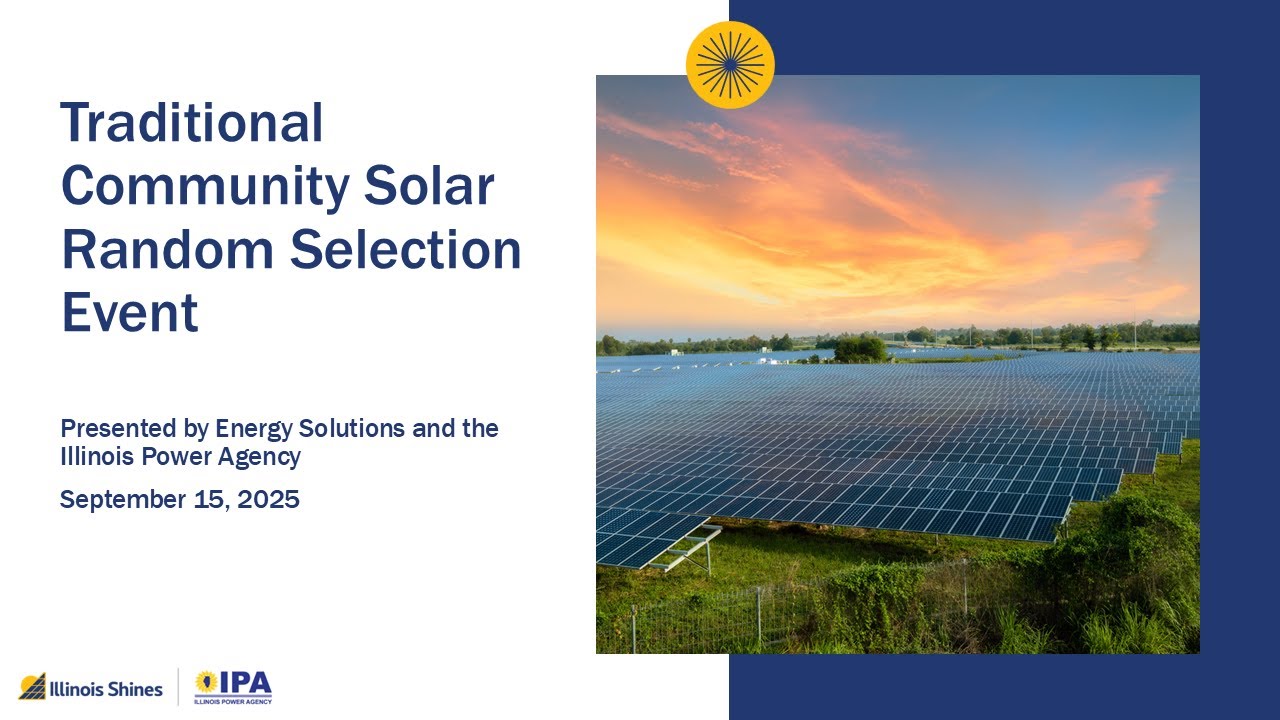 September 15, 2025 - 2025-26 Traditional Community Solar Random ...