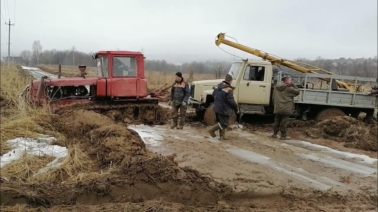 дт-75. - YouTube