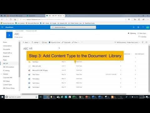 5 Create your first Document Set - YouTube