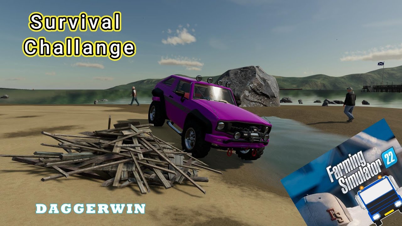 Fs 22 Survival Challange Competting against Daggerwin & Chainsaw100 Ep ...