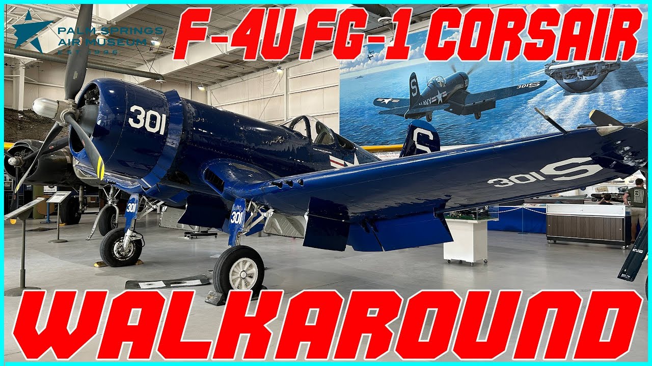 F4U FG-1CORSAIR WALKAROUND - YouTube