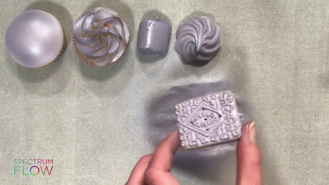 Spectrum Flow Airbrush Paint: Pastel Pearl - Lavender - YouTube