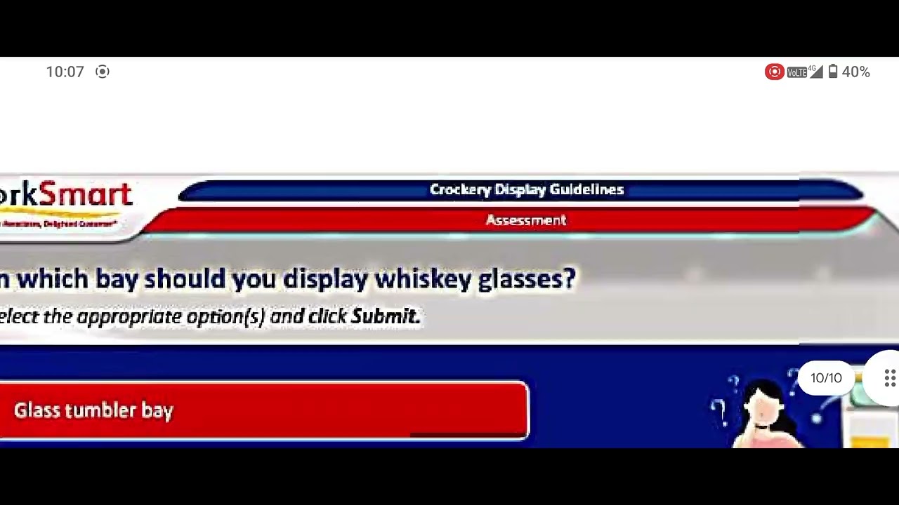 CROCKERY DISPLAY GUIDELINES_2.0 Reliance Module Answer,Reliance ...
