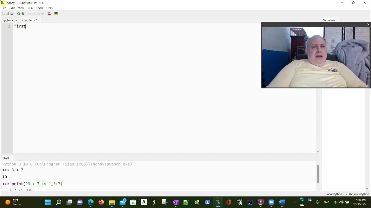 Introduction to programming - YouTube