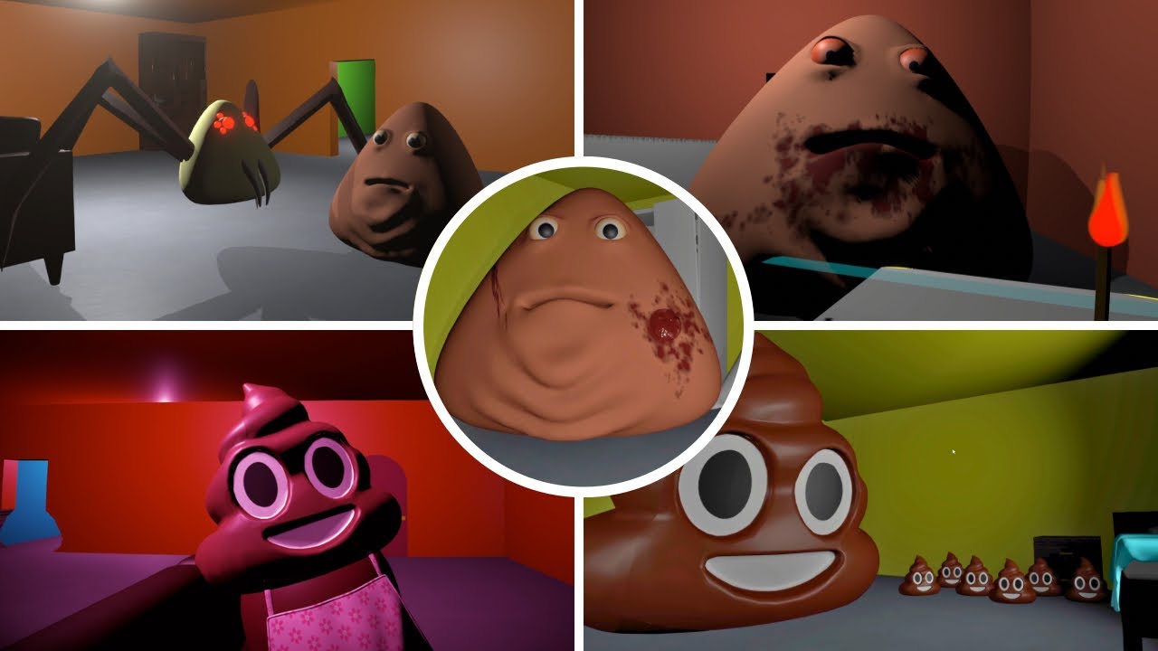 Bou's Revenge - Pou All 3 Secret Ending + Full Walkthrough - YouTube
